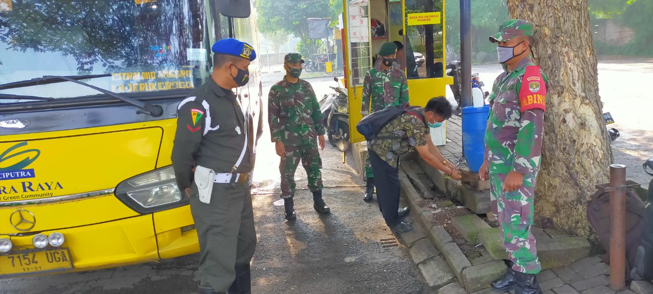 Himbau 3 M, Satgas Covid-19 Cikupa Sisir Terminal Trans Citra ...