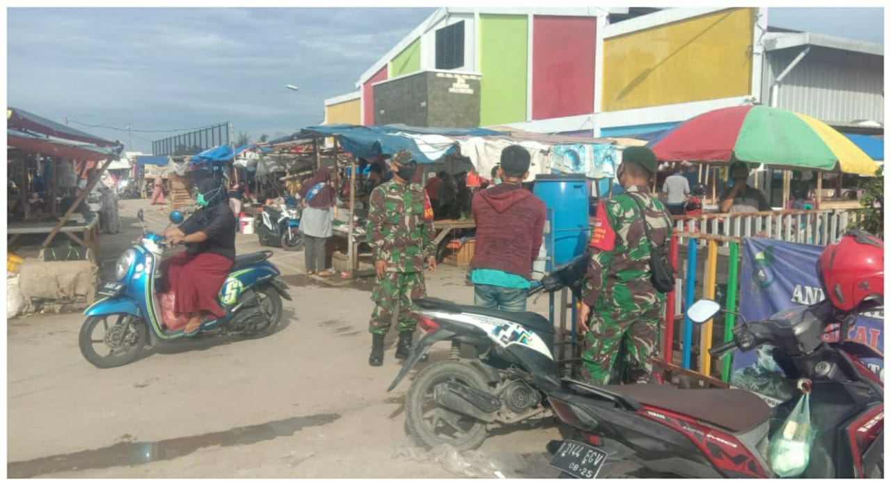 Cegah Penularan Covid, Koramil 10/Sepatan Terus Lakukan Himbauan di ...