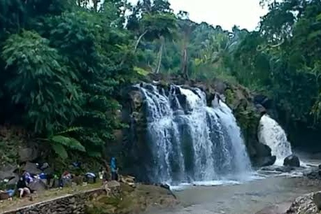Mengenal Curug Goong Pandeglang jadi Tempat Pavorit Wisata Libur Idul ...